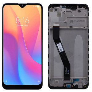 Ecran complet Xiaomi Redmi 9 sur chassis coloris noir