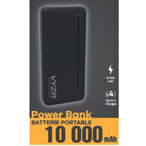 Batterie PowerBank Vyzr de 10.000 mAh noire